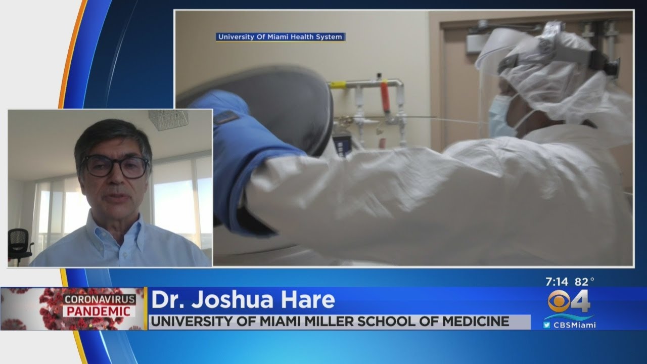 University Of Miami Dr. Joshua Hare On Stem Cell Treatment - YouTube