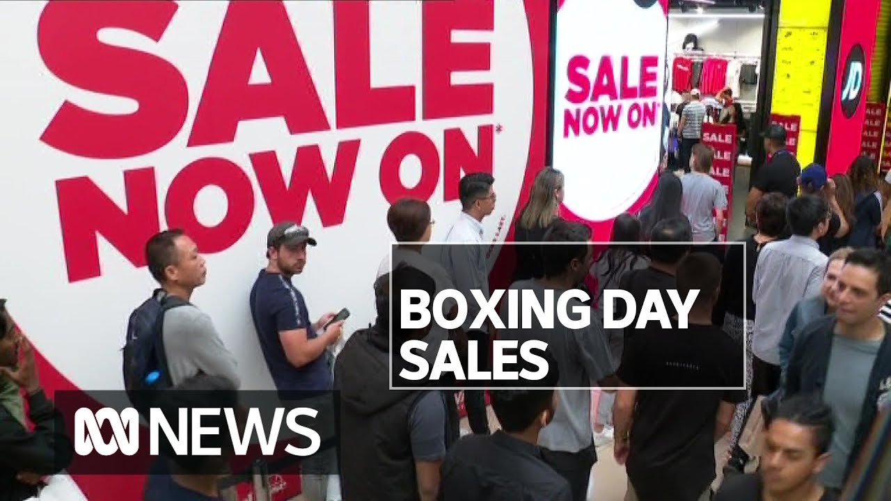 Boxing Day sales draw crowds for predicted day of record-breaking ...