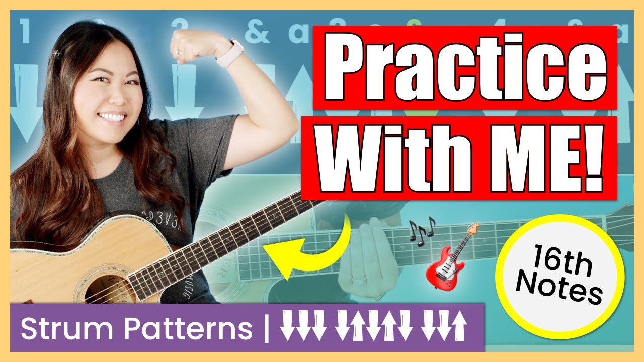Practice With Me! | Strumming Patterns - DDD DUDUD DDU | How to ...