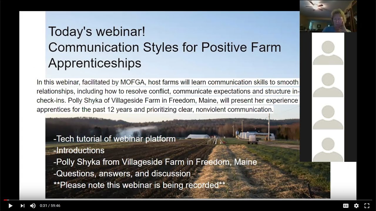 Communication Styles for Positive Farm Apprenticeships - YouTube