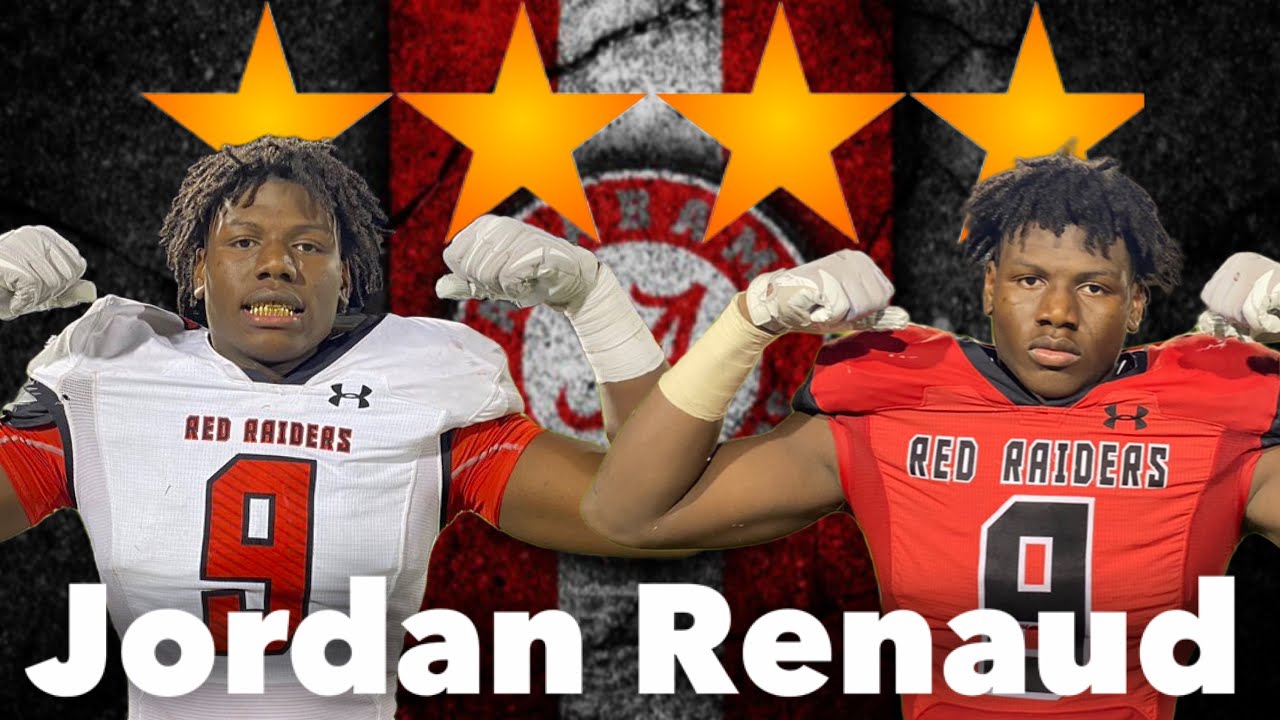 Jordan Renaud Highlights Reaction! Alabama Football Recruiting! - YouTube