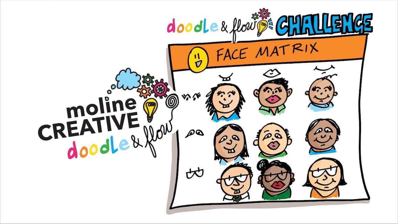 Face Matrix – Doodle & Flow Challenge - YouTube