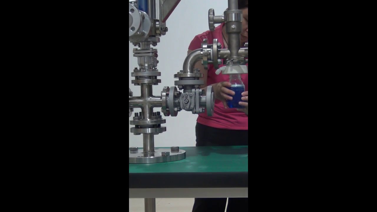 Sampling System for Glass Lined Reactors - YouTube