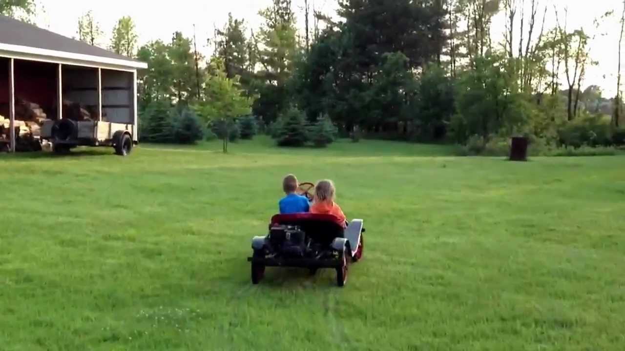 1960's Ford Model T go kart - YouTube