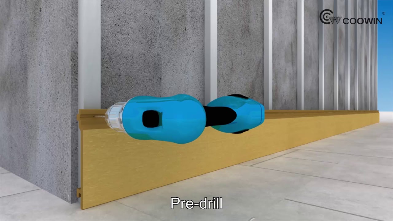 WPC Wall Panel Installation - YouTube