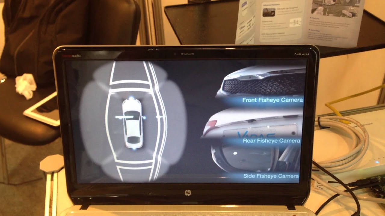 Real time 3D AVM based on 4 HD Ethernet camera at GITEX 2013, Dubai ...