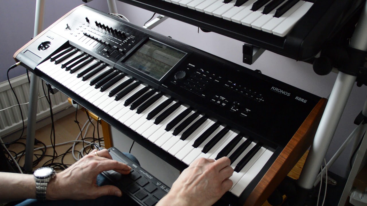 Korg Kronos song Grooving 8.4.2019 - YouTube