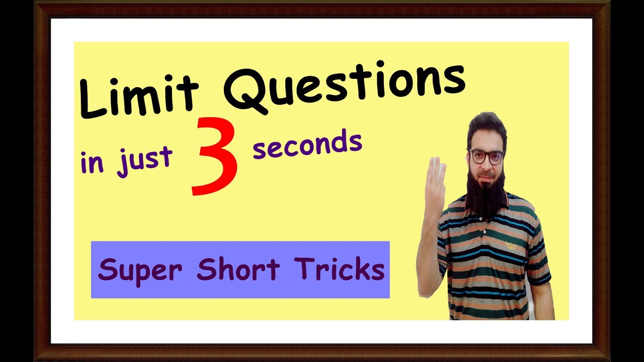 Limit Short Tricks - YouTube