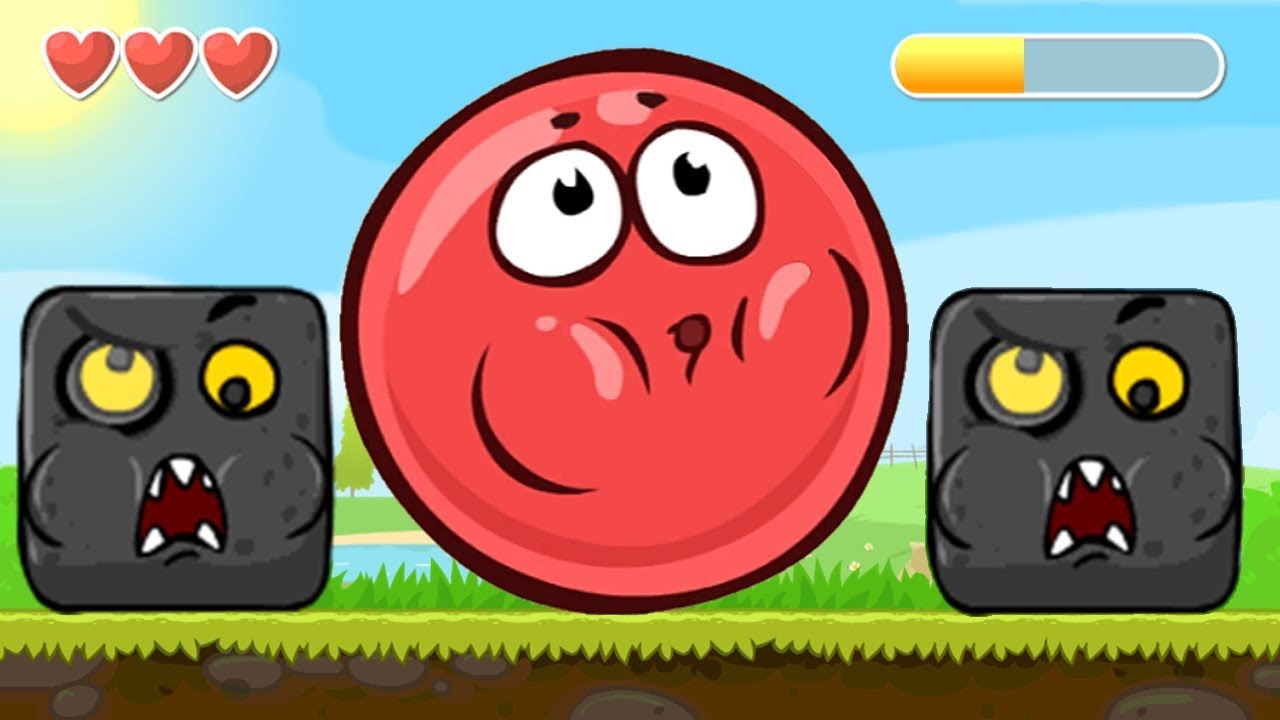 Red Ball 4 - Giant Red Ball - All Levels - Green Hills - Forward to ...