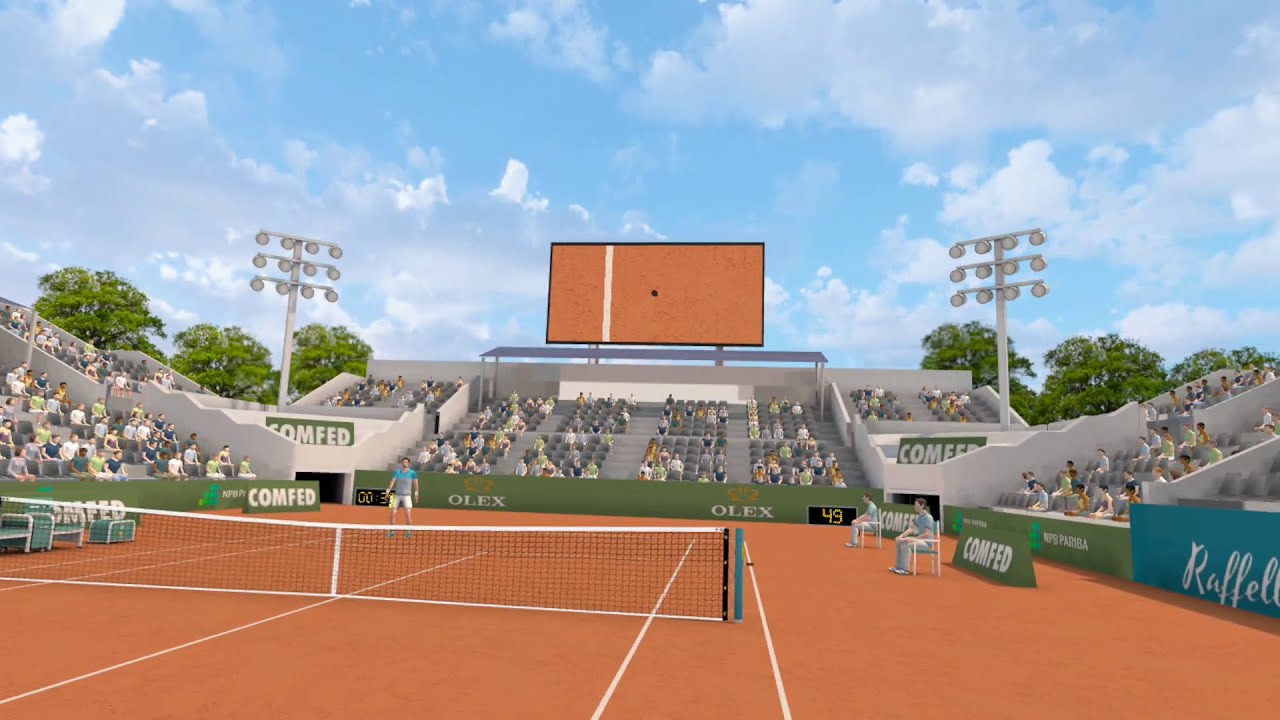 First Person Tennis VR Meta Quest 2 mikorigames Virtual Reality Tennis ...