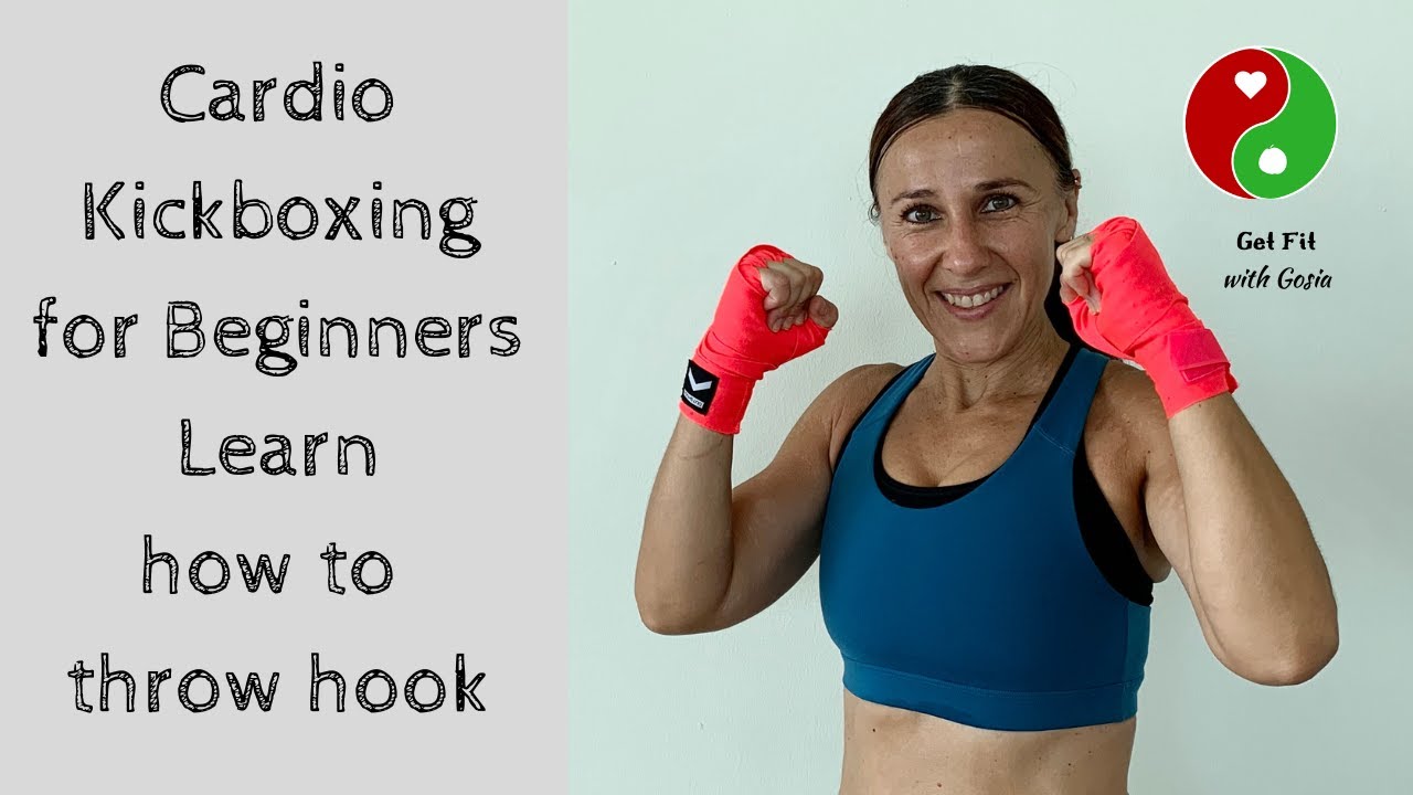 Cardio Kickboxing for Beginners/Learn to throw Hook - YouTube