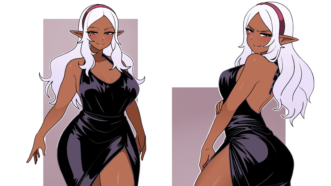 Plus-Sized Elf: A Night to Remember |Nico Neko Art comic - YouTube