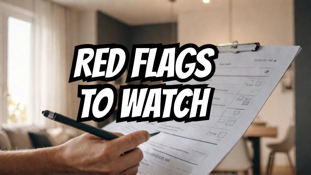 Home Tours: The Red Flags You NEED To Know - YouTube