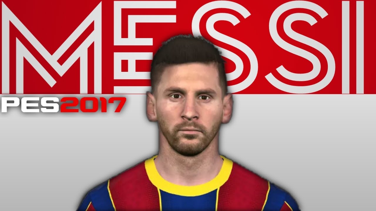 PES 2017 | MESSI FACE | LATEST LOOK 2021 | DOWNLOAD & INSTALL - YouTube