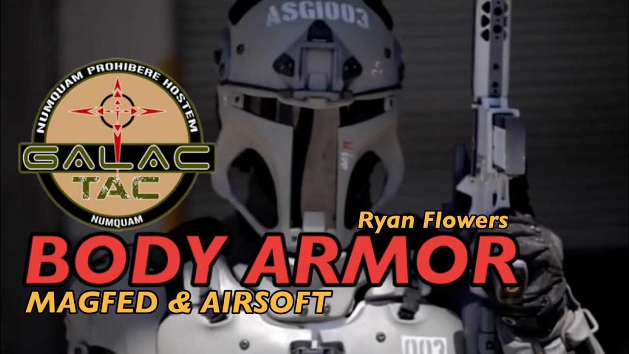 BOBA FETT | GALAC TAC | BODY ARMOR | AIRSOFT | PAINTBALL - YouTube