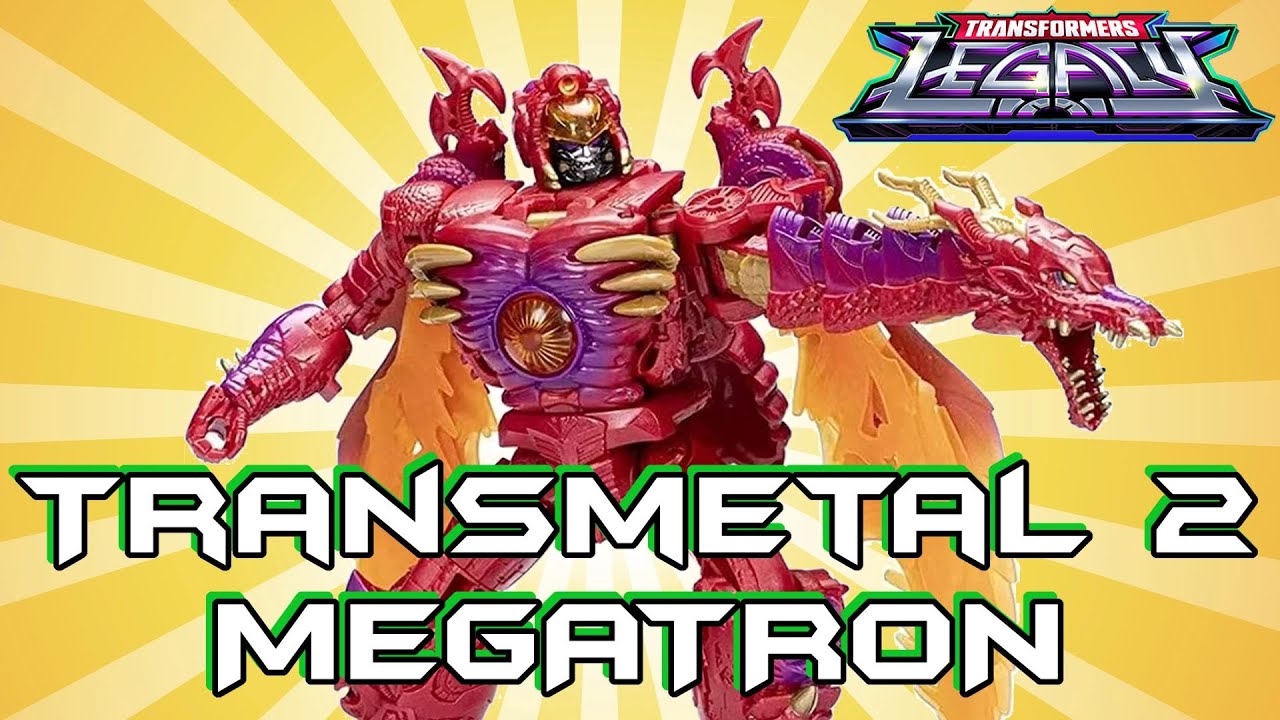 Transformers Legacy Transmetal 2 MEGATRON | VIDEO REVIEW - YouTube