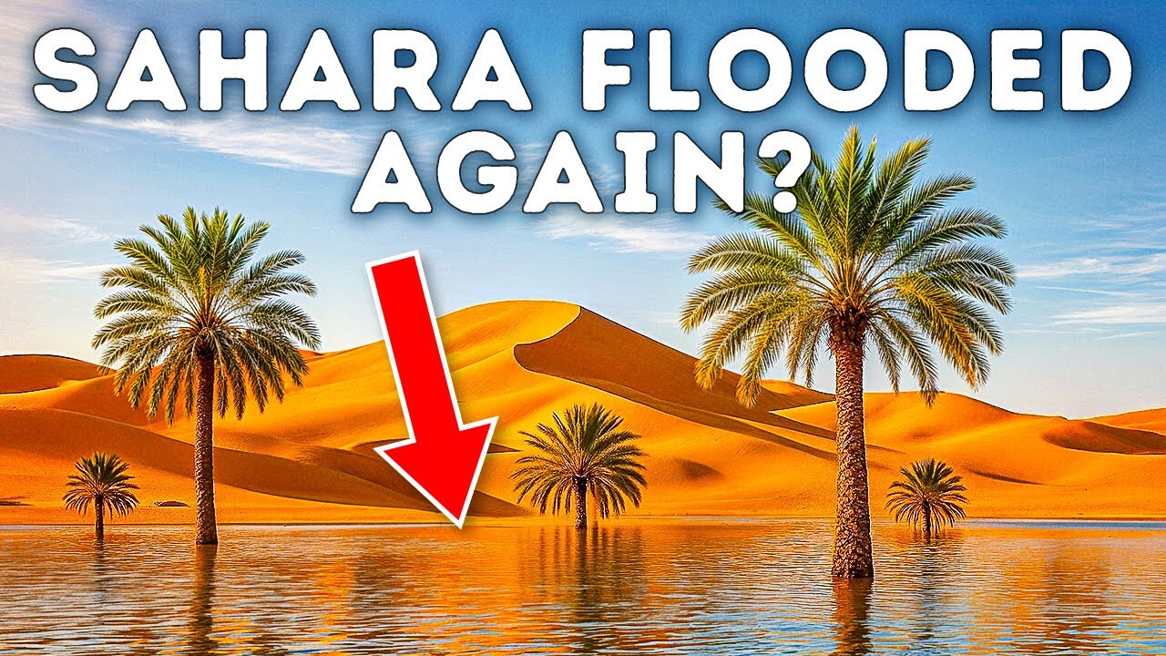 Flooded Sahara? Scientists Shocked as Desert Turns Into a Lake - YouTube