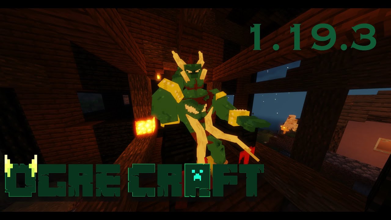 OgreCraft MOD 1.19.3 - YouTube