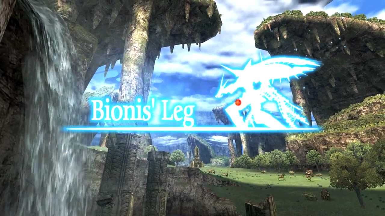 (Wii) Xenoblade Chronicles HD Cutscene 027 - Enter Bionis' Leg - YouTube