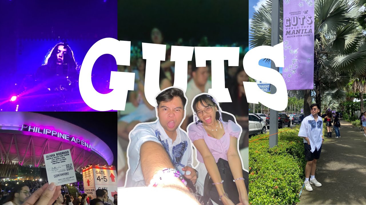 GUTS WORLD TOUR MANILA VLOG | Philippine Arena - YouTube