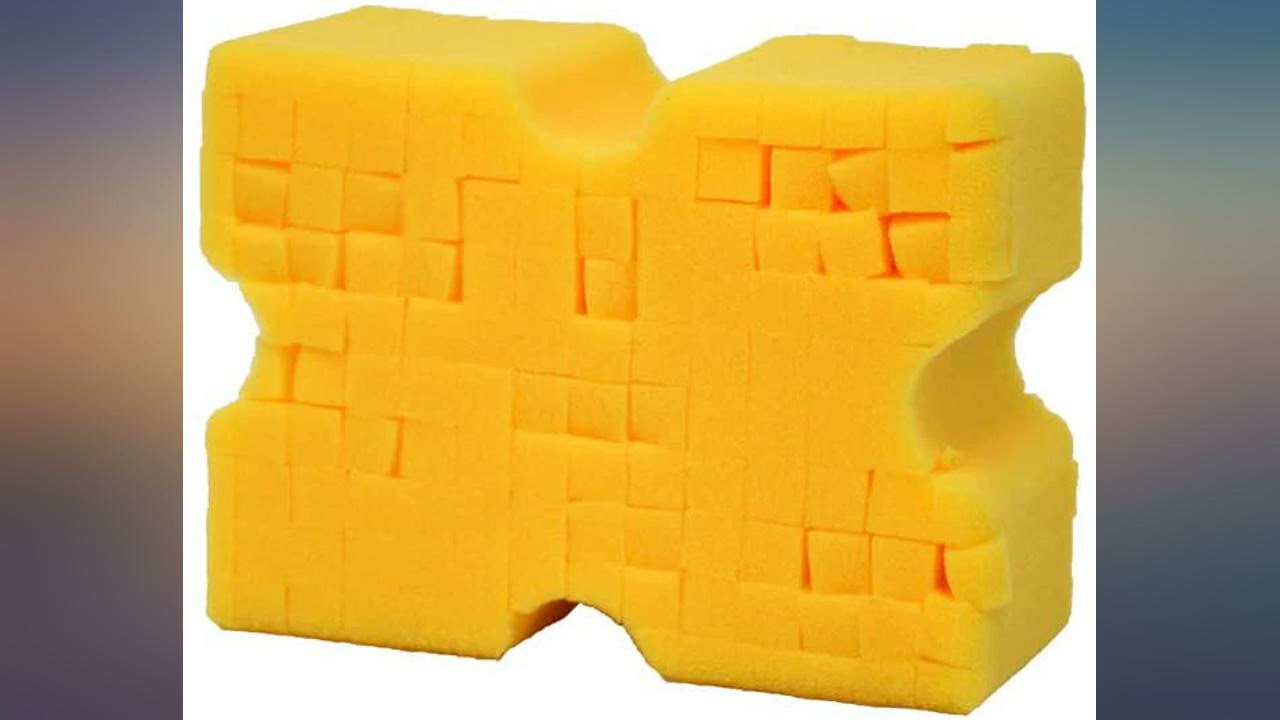 McKee's 37 Big Gold Sponge (for Rinseless or Soapy Bucket Washes ...