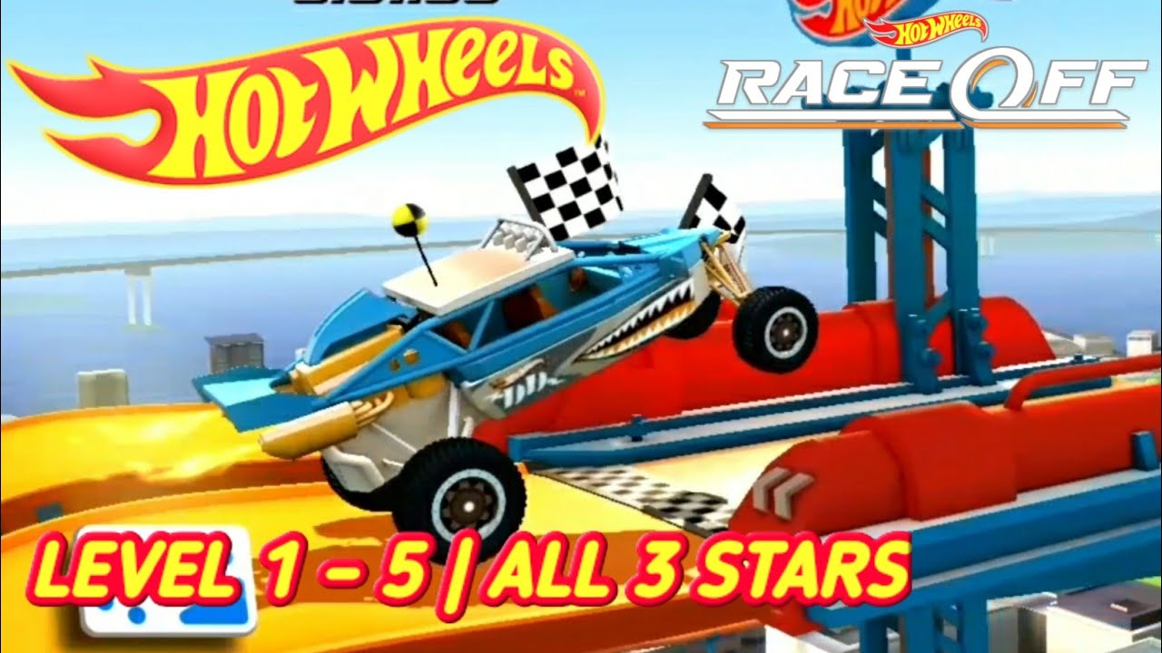 RACE OFF LEVEL 1 – 5 ALL 3 STARS | HD - YouTube