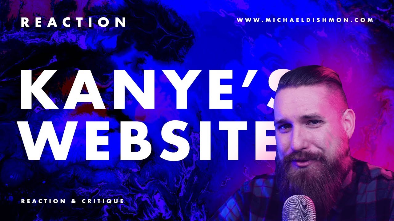 Website Design Critique - Kanye West's Website UX - YouTube