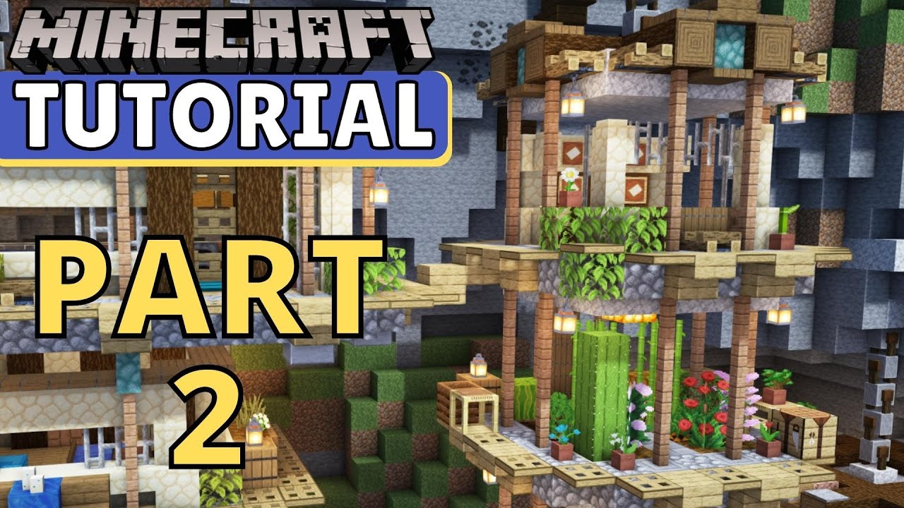 Minecraft Tutorial - How to Build an Ultimate Cliff Side Base #59 ...