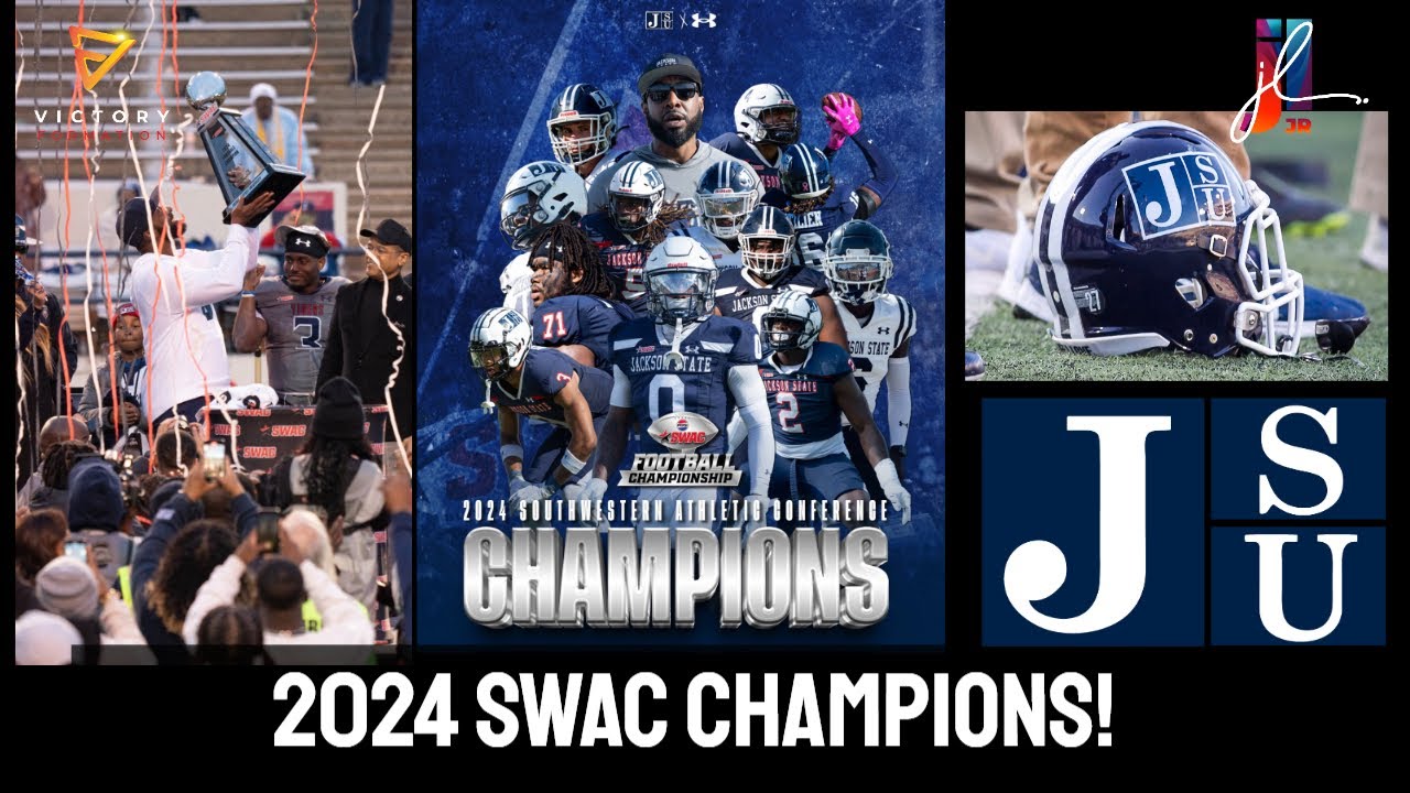 Jackson State DOMINATES SWAC Championship game - Celebration Bowl next ...