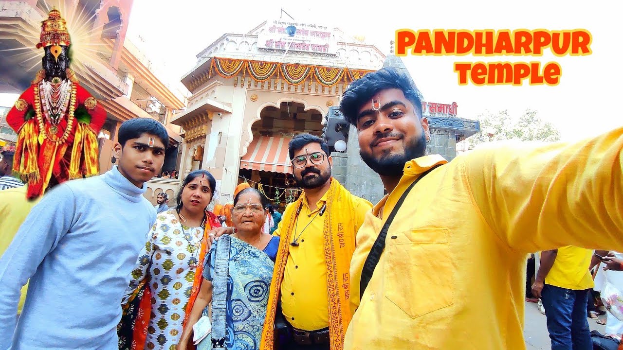 Shree Vitthal Rukmini Temple Pandharpur 2023 | Pandharpur Darshan ...