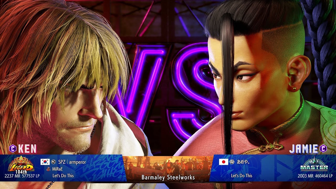 CAPCOM CUP 11 SF6 armperor (Ken Classic) Vs Amaya. (Jamie Classic ...