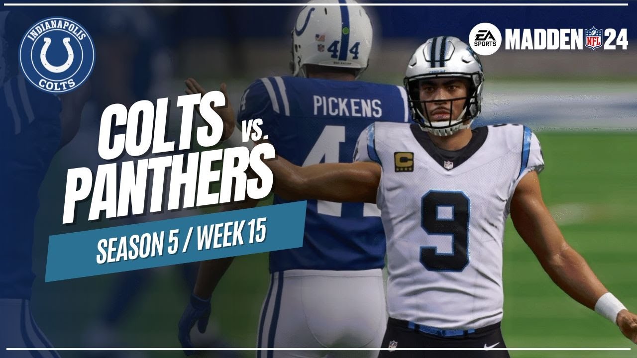 Can Bryce Young Weather the Colt Defense Storm? | Madden 24 Colts ...