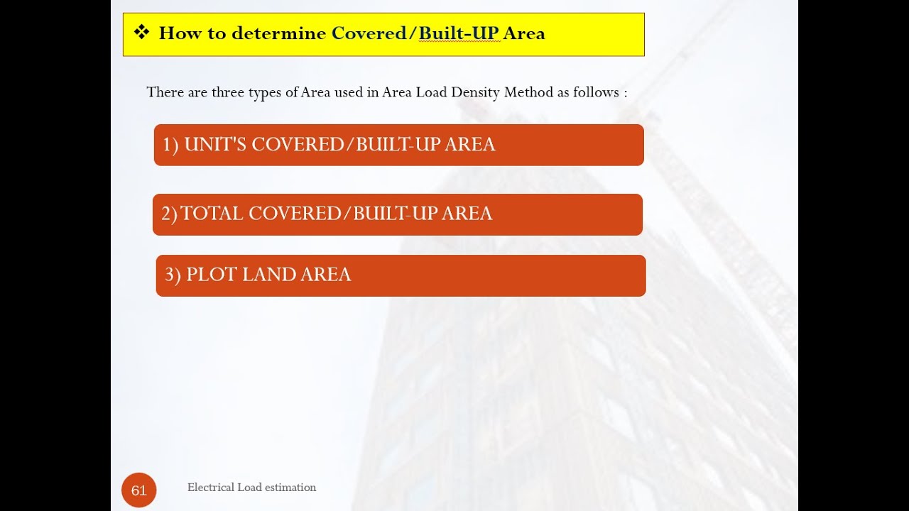 Section 3 (Egyptian code & Saudi code), Lecture 11 Saudi Code- Covered Built up Area - YouTube