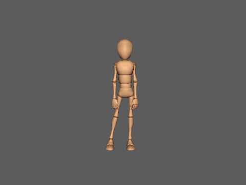 Character weight shifting Full body - YouTube