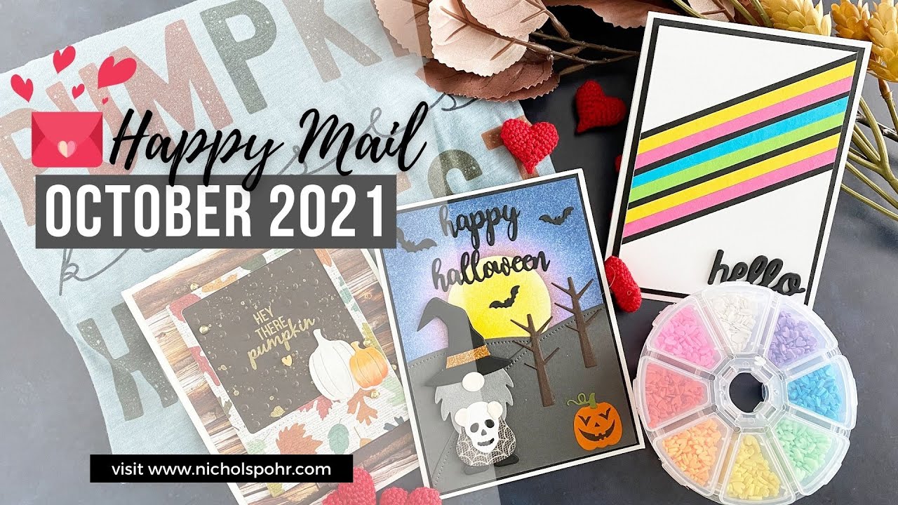 Happy Mail (October 2021) - YouTube