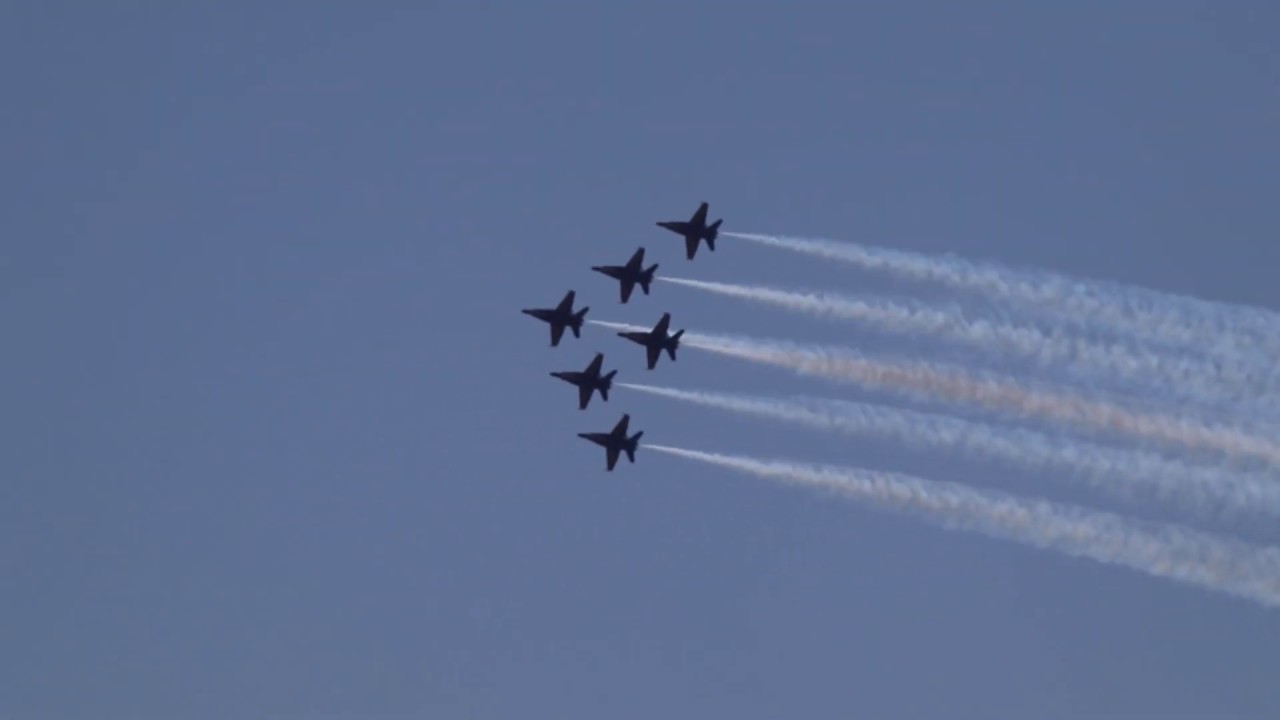 Blue Angels Houston Flyover 2020-05-06 - YouTube