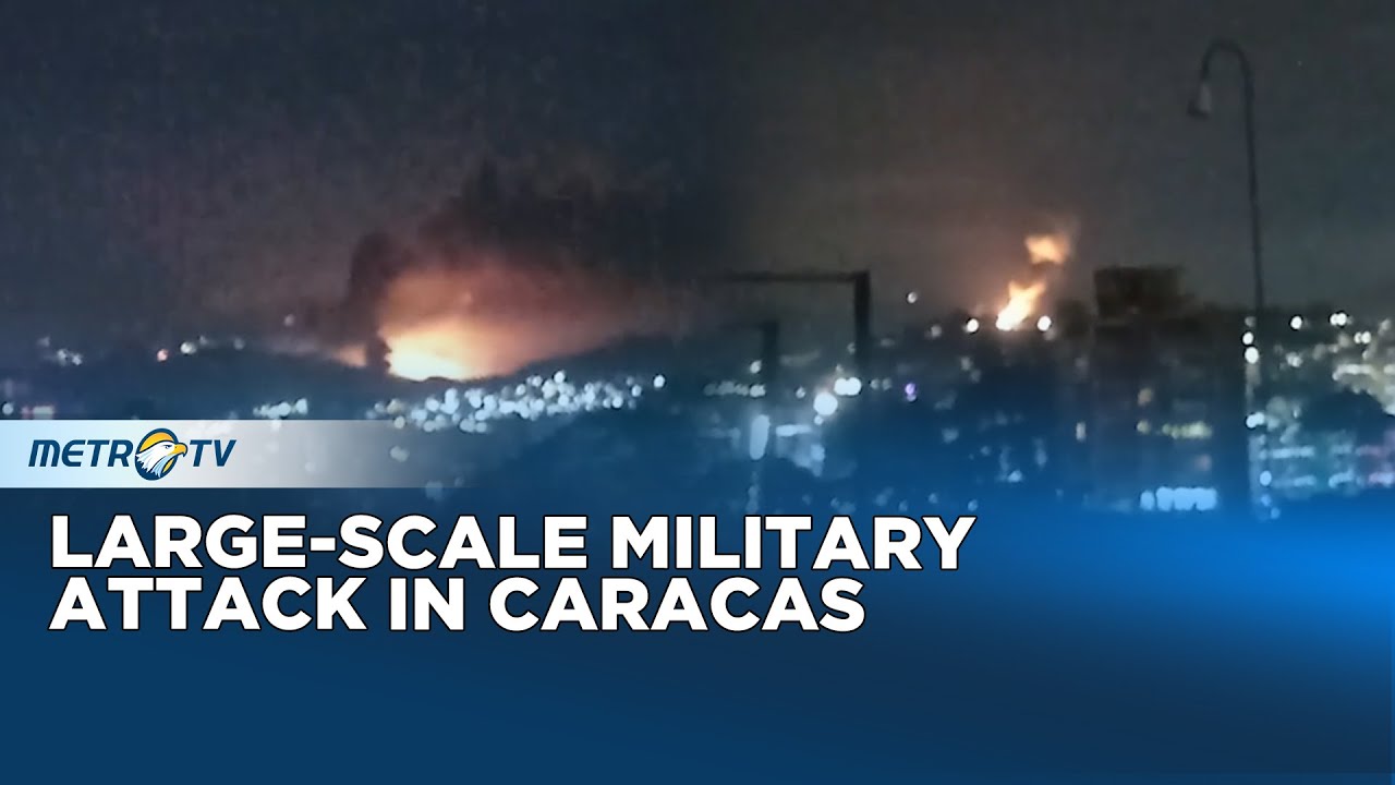 Explosion Devastates the City of Caracas in Venezuela - YouTube