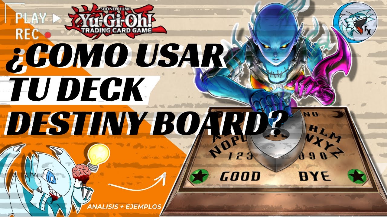 🎃¿COMO USAR TU DECK DESTINY BOARD?👻 (ESPECIAL HALLOWEEN) 2024 - YouTube