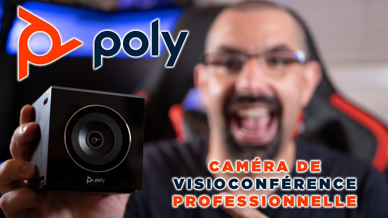 EAGLE EYE CUBE by POLY : une caméra conférence professionnelle - YouTube