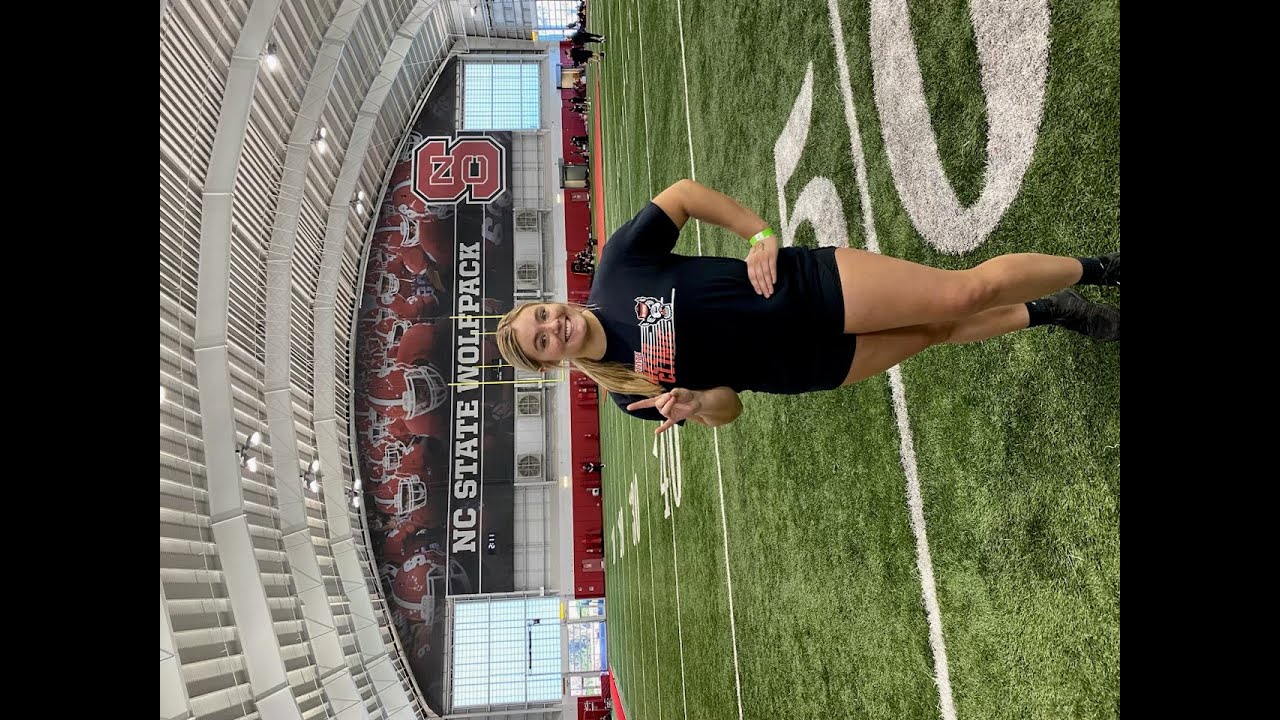 Emily Galligan-NC State Cheer Recruitment - YouTube