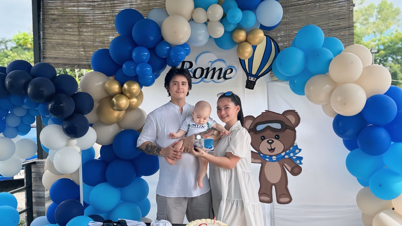 6 months celebration ni Baby Rome! 😍💙 - YouTube