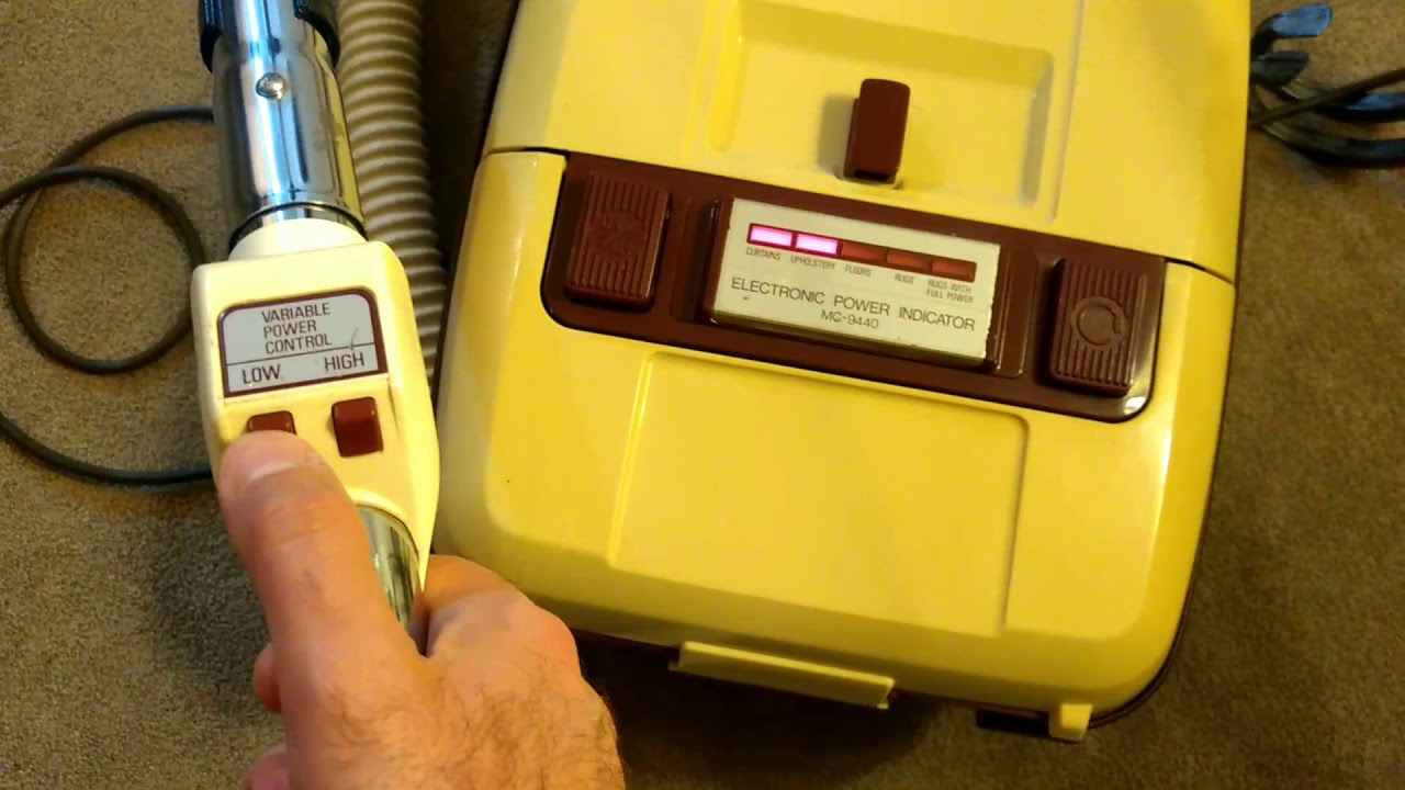 Panasonic Jet-Flo MC-9440 - YouTube