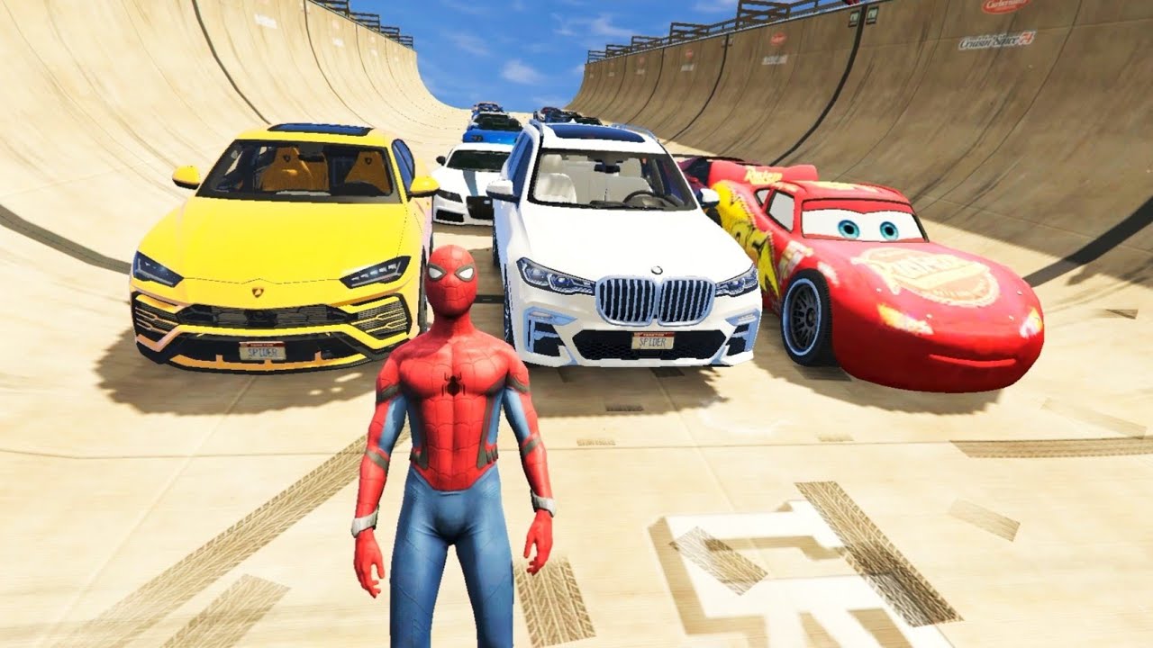 Spider-Man vs Hardest Ramps in GTA 5 ( GTA 5 Spider-Man Ramp Challenge ...
