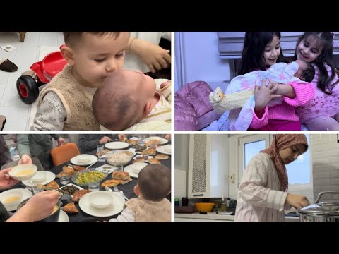 İPEK ALYA İLE TANIŞTIK👼 | KAYINVALİDEMLERE İFTAR SOFRASI HAZIRLADIM | ERALP’İN İPEK AŞKINA BAKIN💖