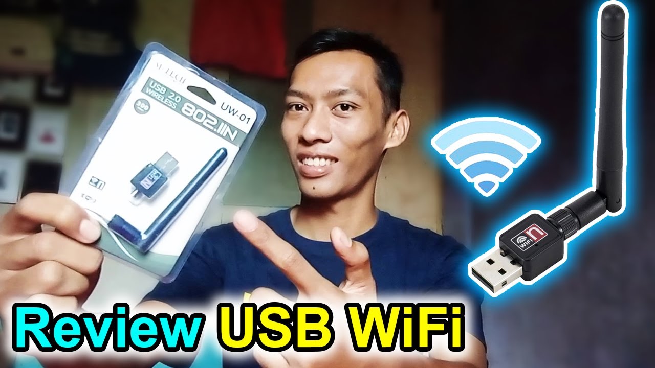 Review USB WiFi Tutorial Cara Menggunakannya - YouTube
