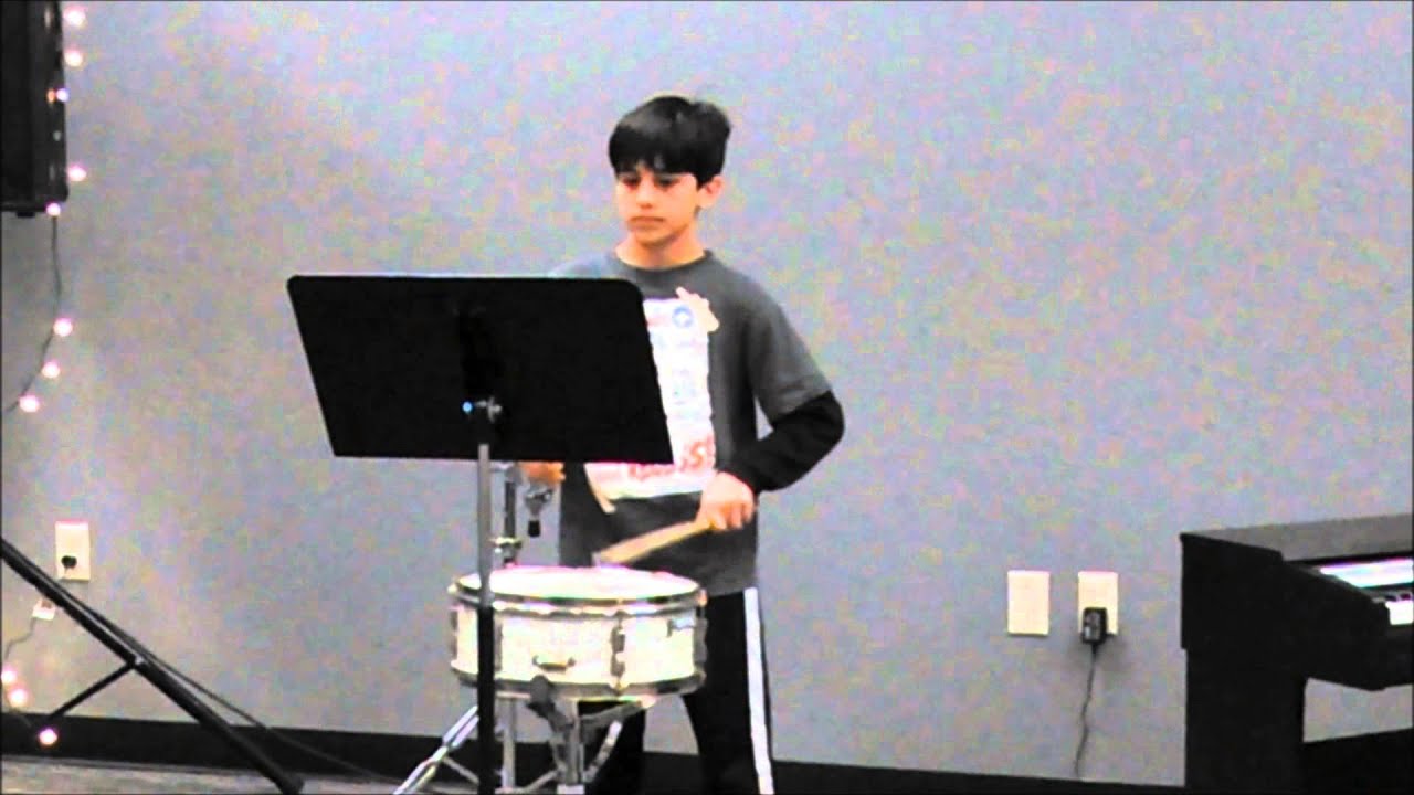 "Add a Pop" James Y. snare drum - YouTube