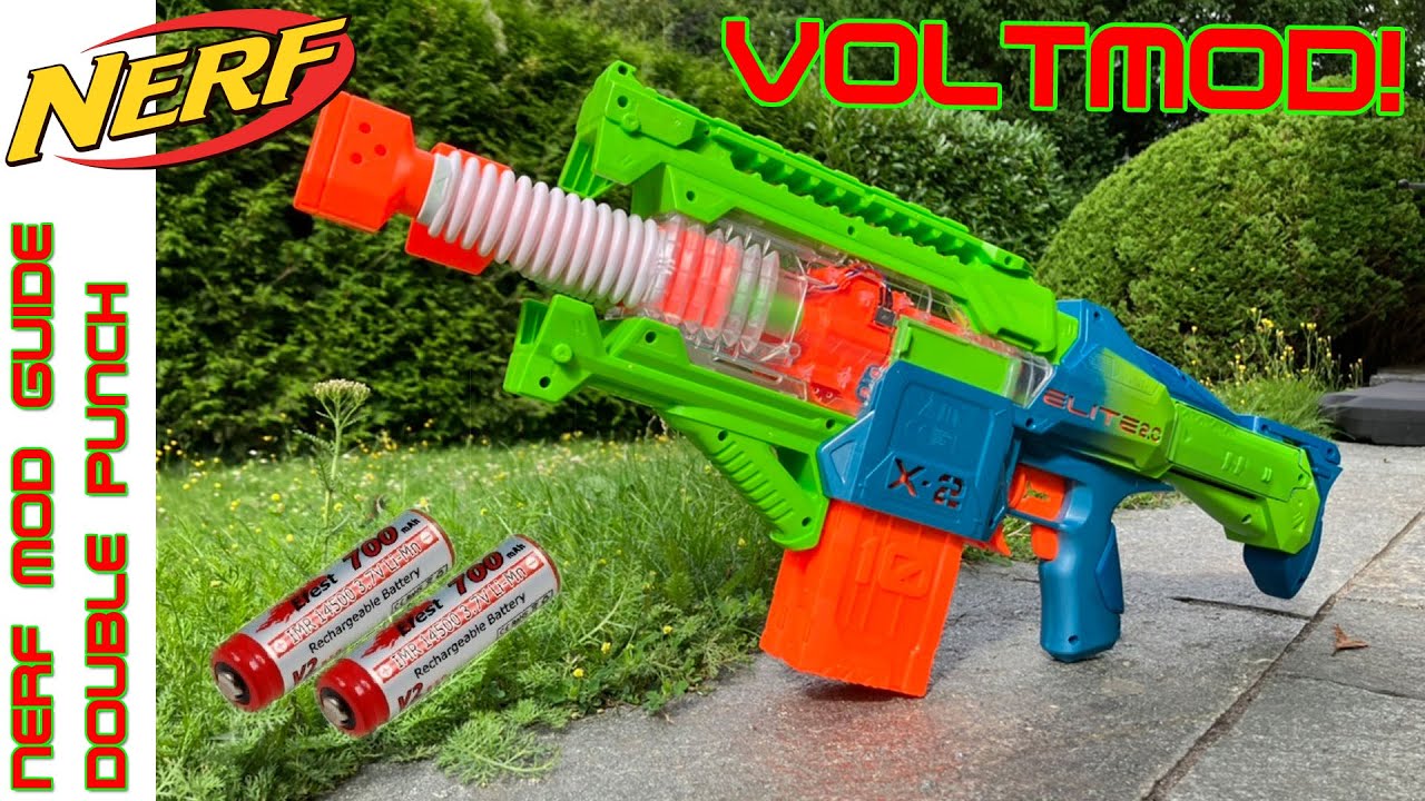 Nerf DoublePunch Mod - Tuning Guide | Basic Voltage mod | Deutsch | OWL ...