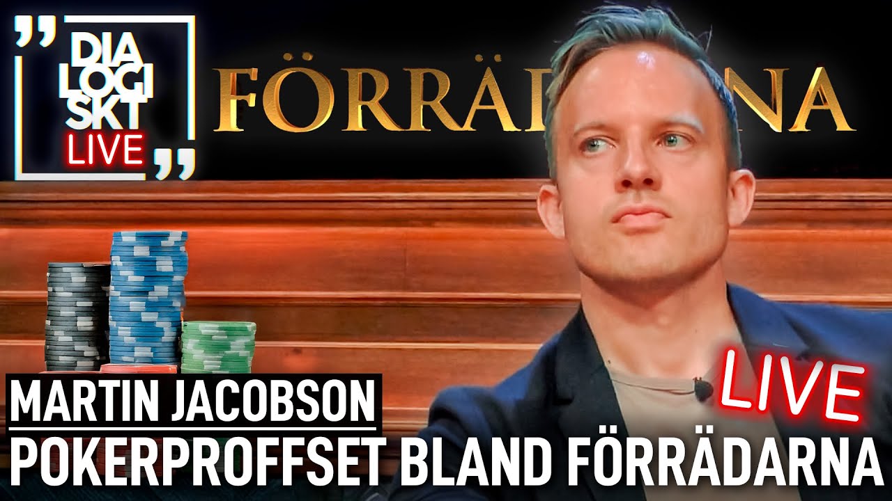 Martin Jacobson - POKERPROFFSET BLAND FÖRRÄDARNA | LIVE - YouTube