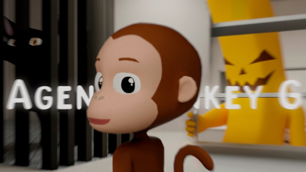 Обезьянка исследует секретную лабораторию / Мобильная игра Agent Monkey G - YouTube