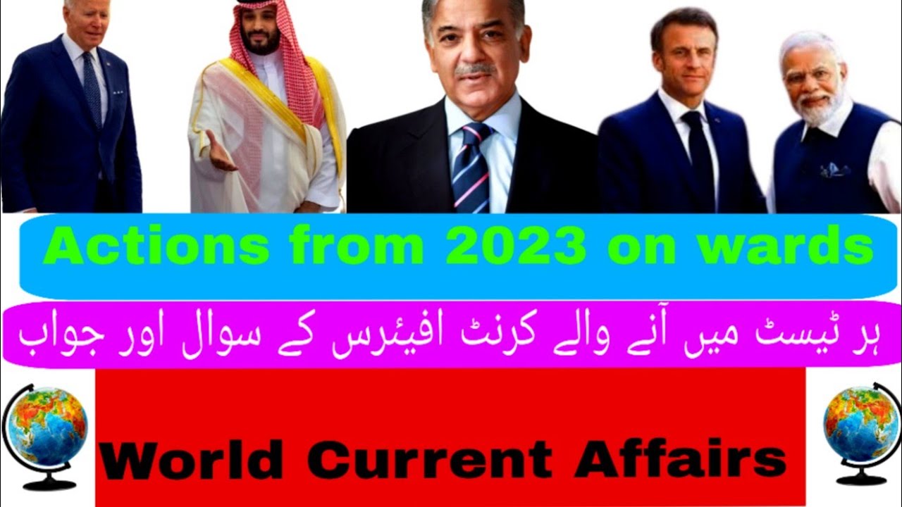 World Current General Knowledge || 2023 & 2024 || Questions & Answers ...